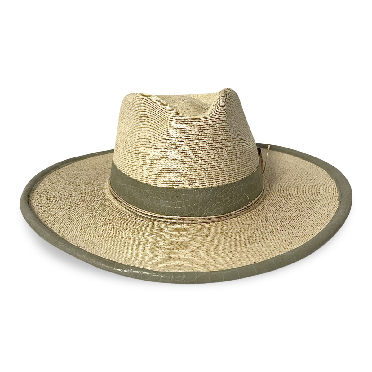 Green snake Palm Hat | La Macarena Hat, Fashion Hats | Amberhats.com